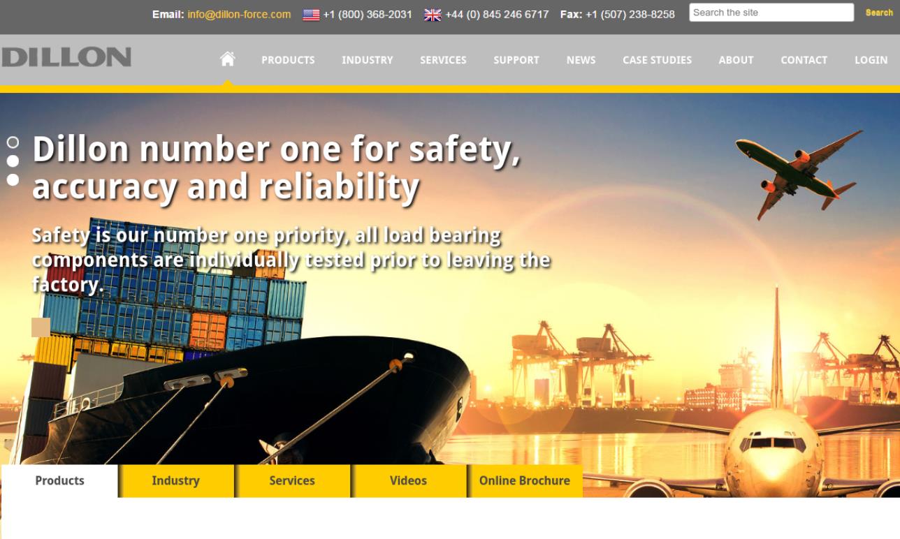 Dillon Force Measurement Products and Systems | Load Cells