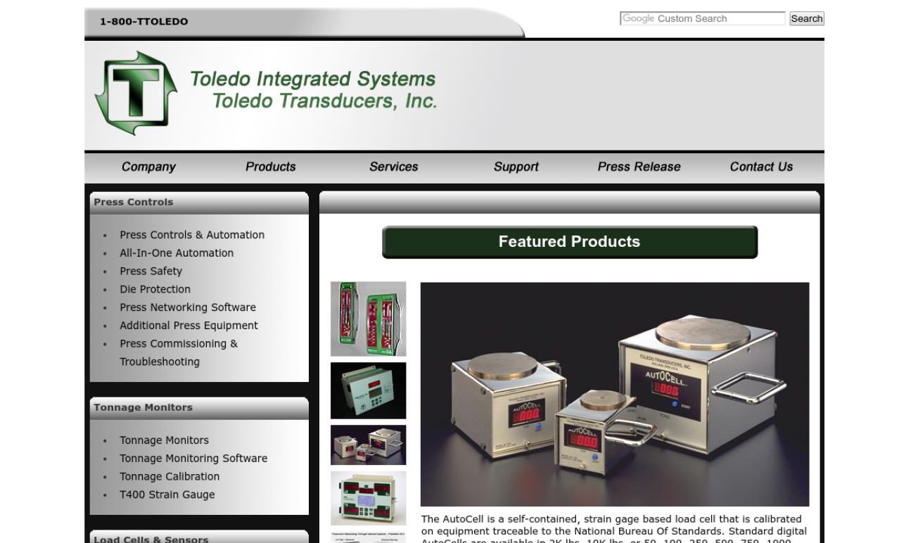 Toledo Total Integraded Solutions | Holland | Load Cells